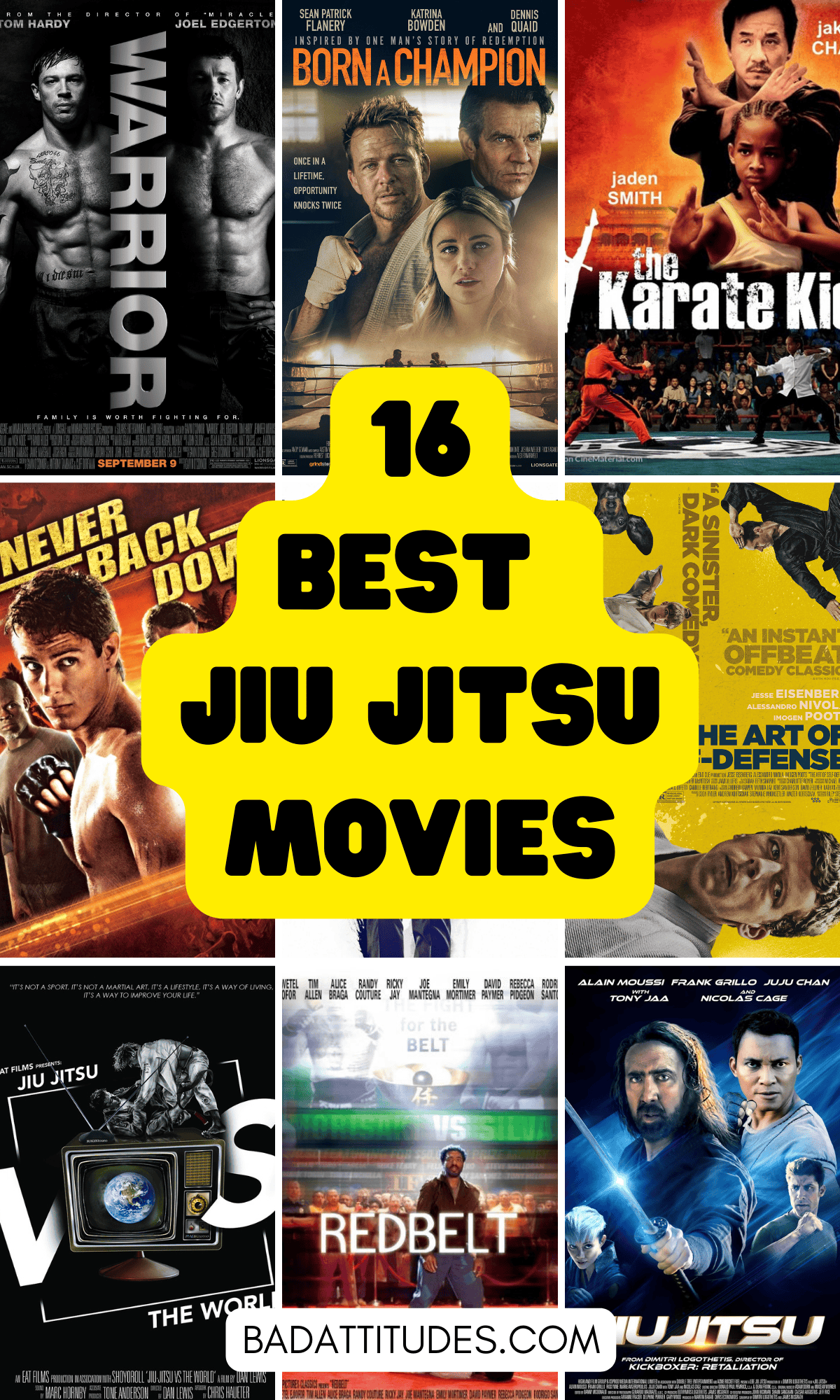 Top 15 Must-Watch Jiu-Jitsu Movies for Martial Arts Fans - Bad Attitudes
