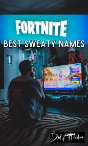 Best Fortnite Names That Are Sweaty And Cool - Bad Attitudes