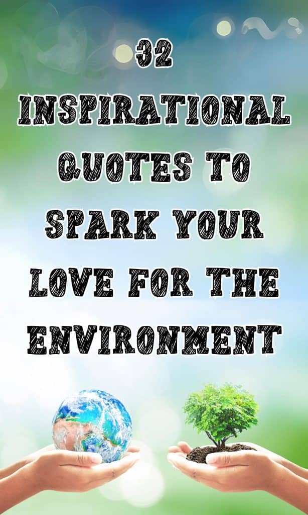 32 Inspirational Quotes to Spark Your Love for the Environment - Bad ...