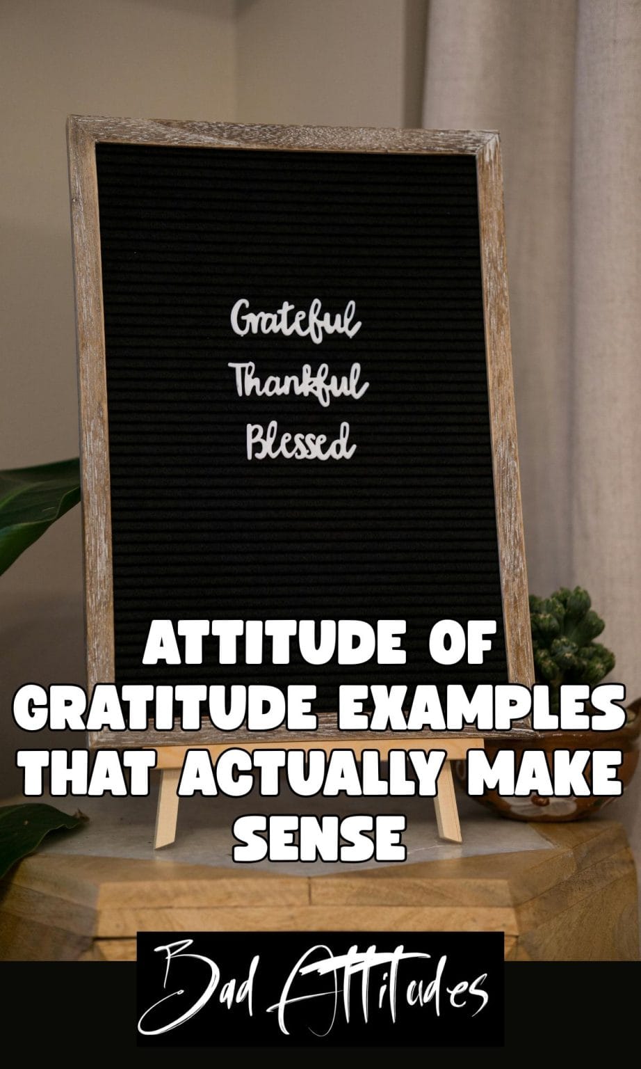 Attitude of Gratitude Examples That Actually Make Sense - Bad Attitudes